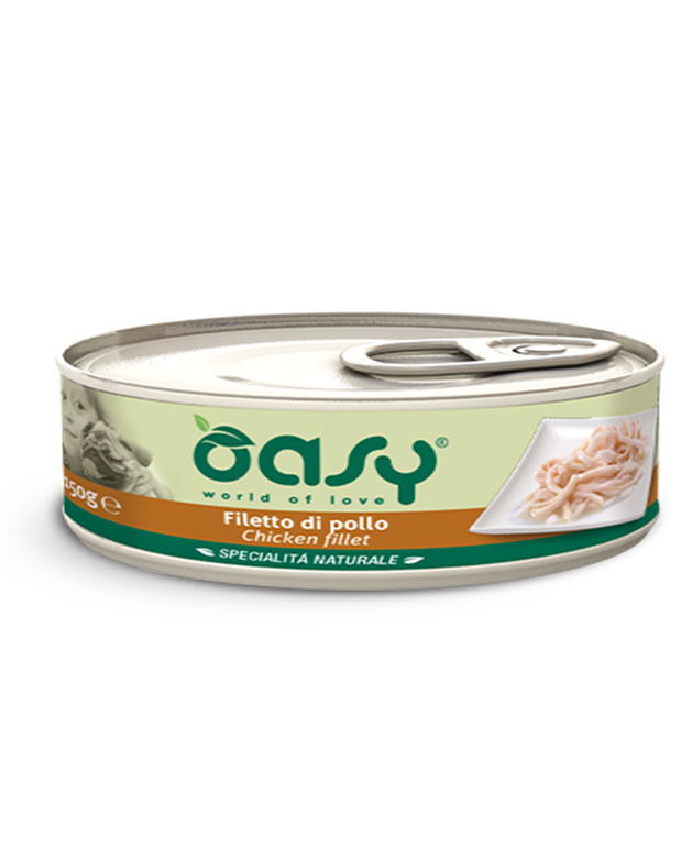 EasypayKw | طعام الكلاب الرطب الطبيعي • فيليه دجاج للكلاب البالغة (علبه)