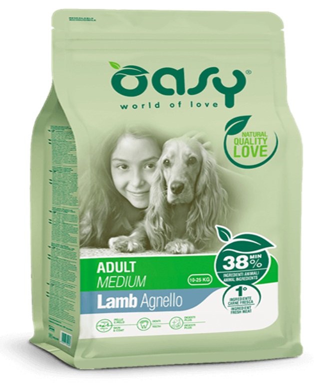 EasypayKw | طعام جاف لايف ستيج • خروف للكلاب البالغة متوسطة السلالة (كيس)