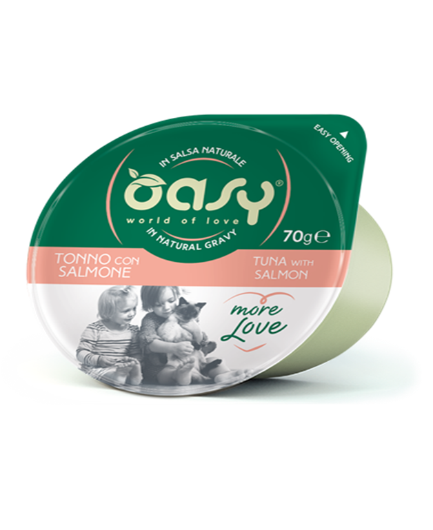 EasypayKw | أغذية الحيوانات الأليفة الرطبة المزيد من الحب • التونة مع السلمون للقطط البالغة ...