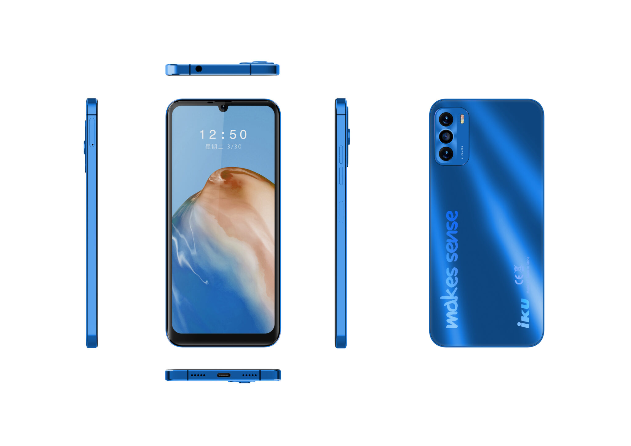 EasypayKw | IKU X8 (64 جيجابايت) - أزرق