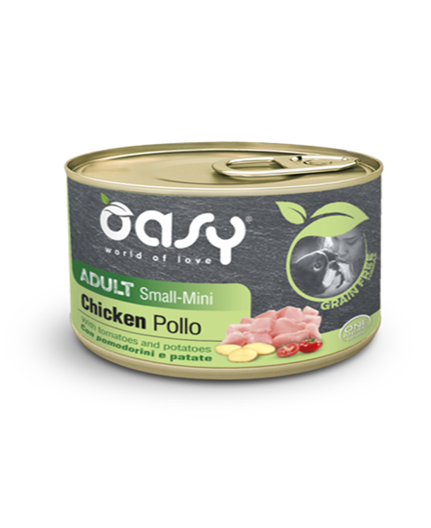 EasypayKw | طعام رطب خالي من الحبوب • دجاج مع الطماطم والبطاطس للكلاب البالغة السلالات الصغيرة ...